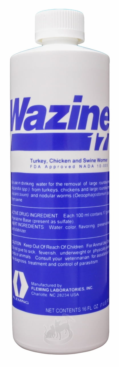 Wazine 17 Piperazine Dewormer (16 oz) – Walmart Inventory Checker ...