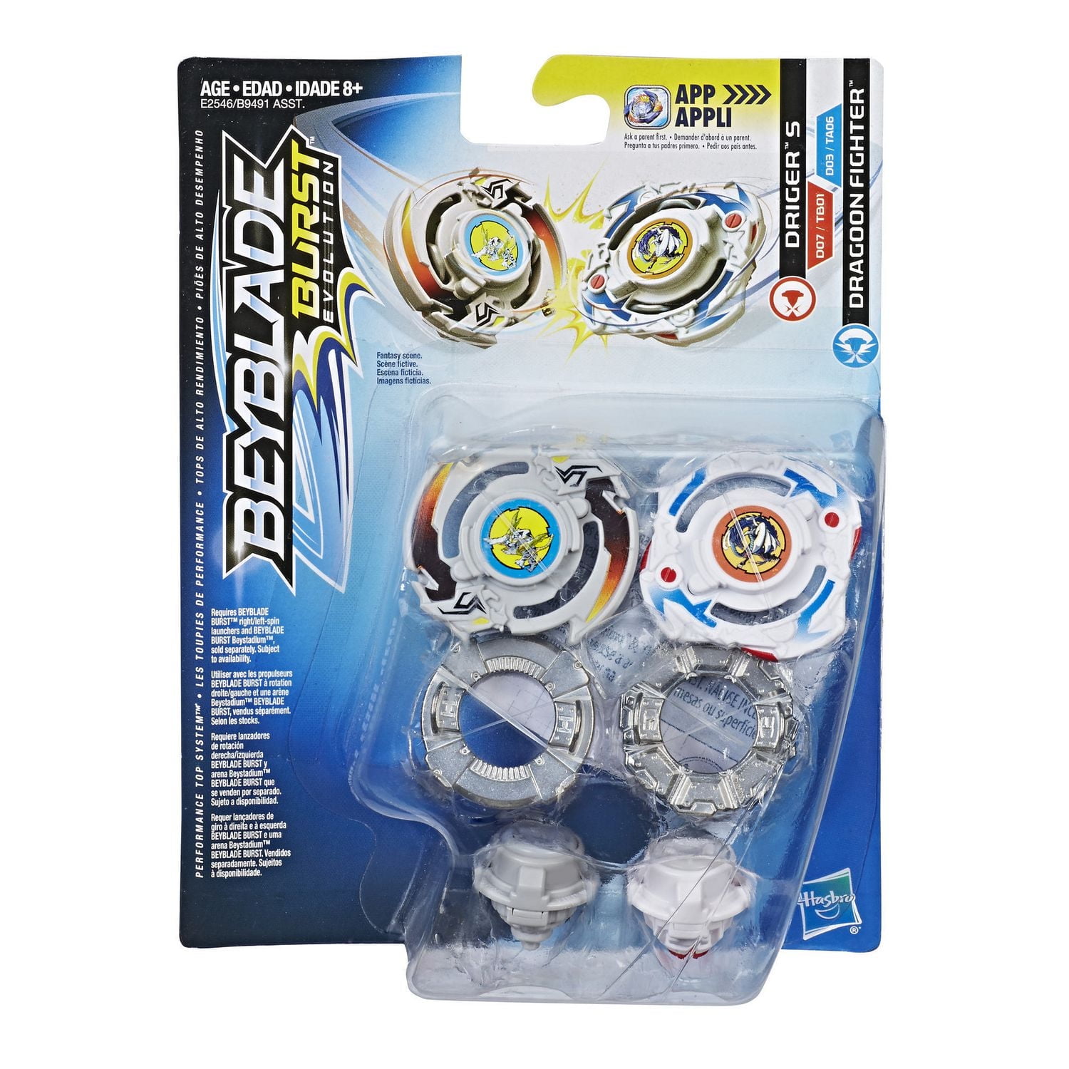 Click here for Beyblade Burst Evolution Dual Pack Driger S And Dr... prices