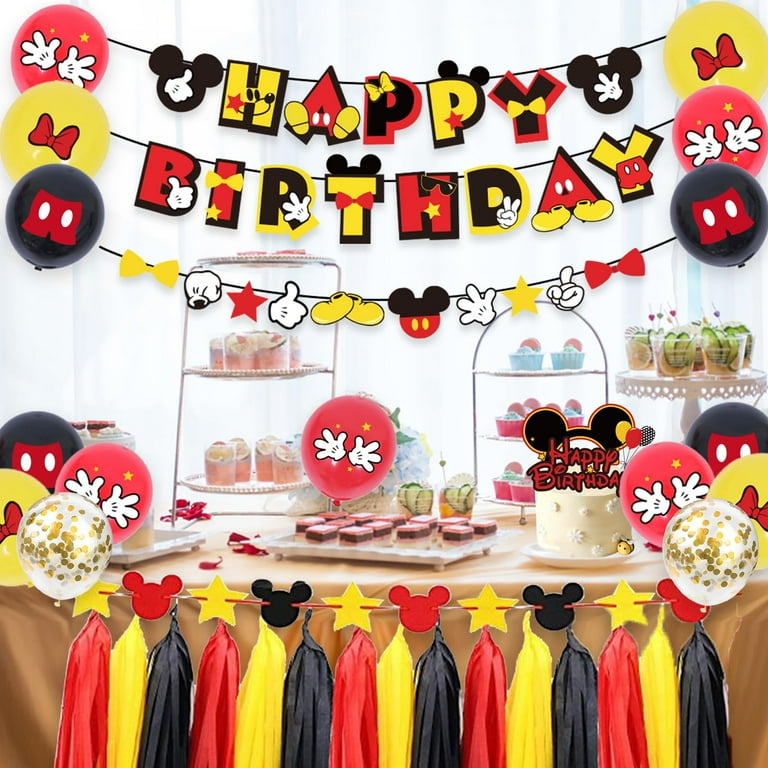 Mickey Mouse Birthday Supplies