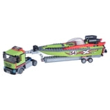 LEGO City Race Boat Transporter 60254 Vehicle Building Set for Kids ...