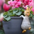 Garden Pot Hanger, Easter Bunny Decorations, Whimsical Home Decor ...