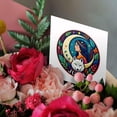 3drose, Julia Female Name, Moon, Woman, White Wolf Head. Art Gift for a ...