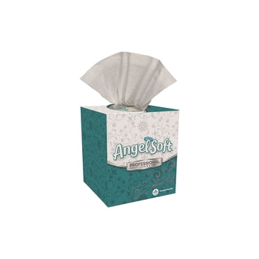 Georgia Pacific Pro 2-Ply Premium Facial Tissue, White, 96 Sheets/Box ...