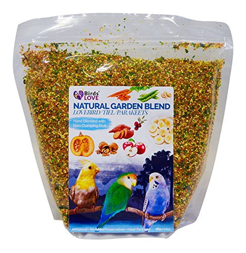 Birds LOVE All Natural Garden Blend Bird Food for Small Birds ...