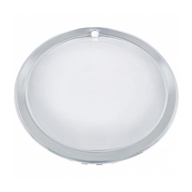 United Pacific BHC01-15 Triple Chrome 15” Steel Baby Moon Hub Caps ...