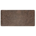 32”x15 Desk Mat Protective Distressed Full Grain Leather Non Slip Desk ...