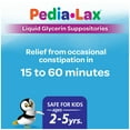 Pedia-Lax Laxative Liquid Glycerin Suppositories for Kids, Ages 2-5, 6 ...