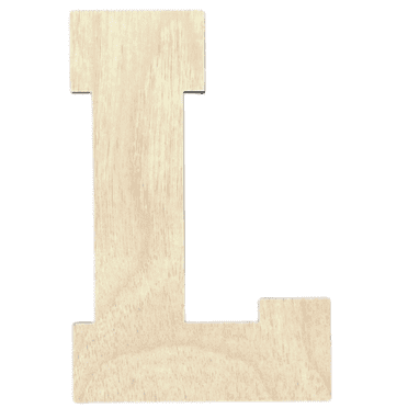 Krafty Supply 10" Tall Birch Plywood Letter W |1/4" Thick | Western ...