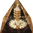 CHAXIN Natural Crystal Energy Stone Pyramids Handmade EMF Protection ...