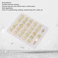 Yajisi 26-Piece Brass Alphabet Burning Tips, Letter Branding Set for ...