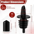 48Pcs Precise Control Liquor Pour Spout, Multi-Purpose Bottle Pourers ...