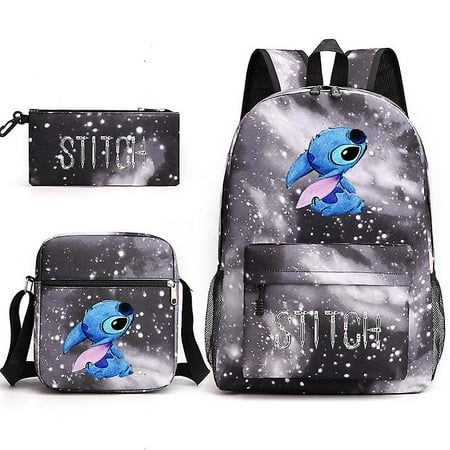 Lilo & Stitch Backpack Three-piece Set School Bag | Walmart Canada