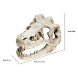 Moocorvic Halloween Aquarium Resin Decoration Skull Creeping Dragon ...
