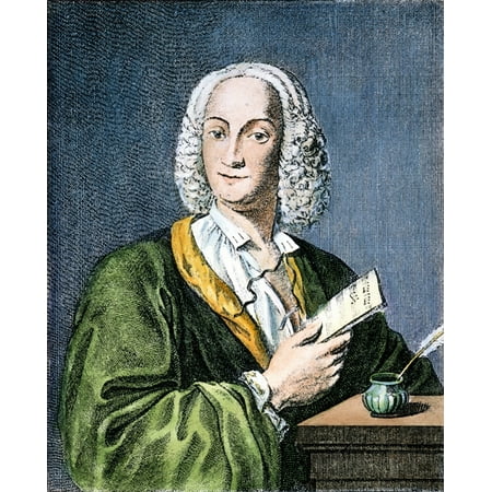 Antonio Vivaldi (1678-1741). /Nitalian Composer. Line Engraving, C1725 ...