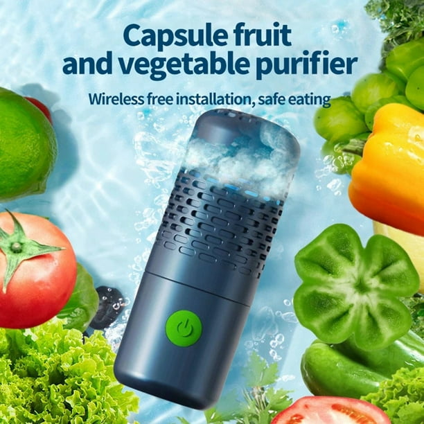 Wireless Purifier Fruit Vegetable Washing Machine Capsule Shape ...