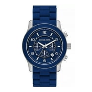 Original MK MICHAEL KORS Men's Stainless Steel Silver Lexington Watch ...