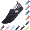 AUDeals Men Women Water Shoes Quick Dry Mesh Slip On Aqua Shoes for ...