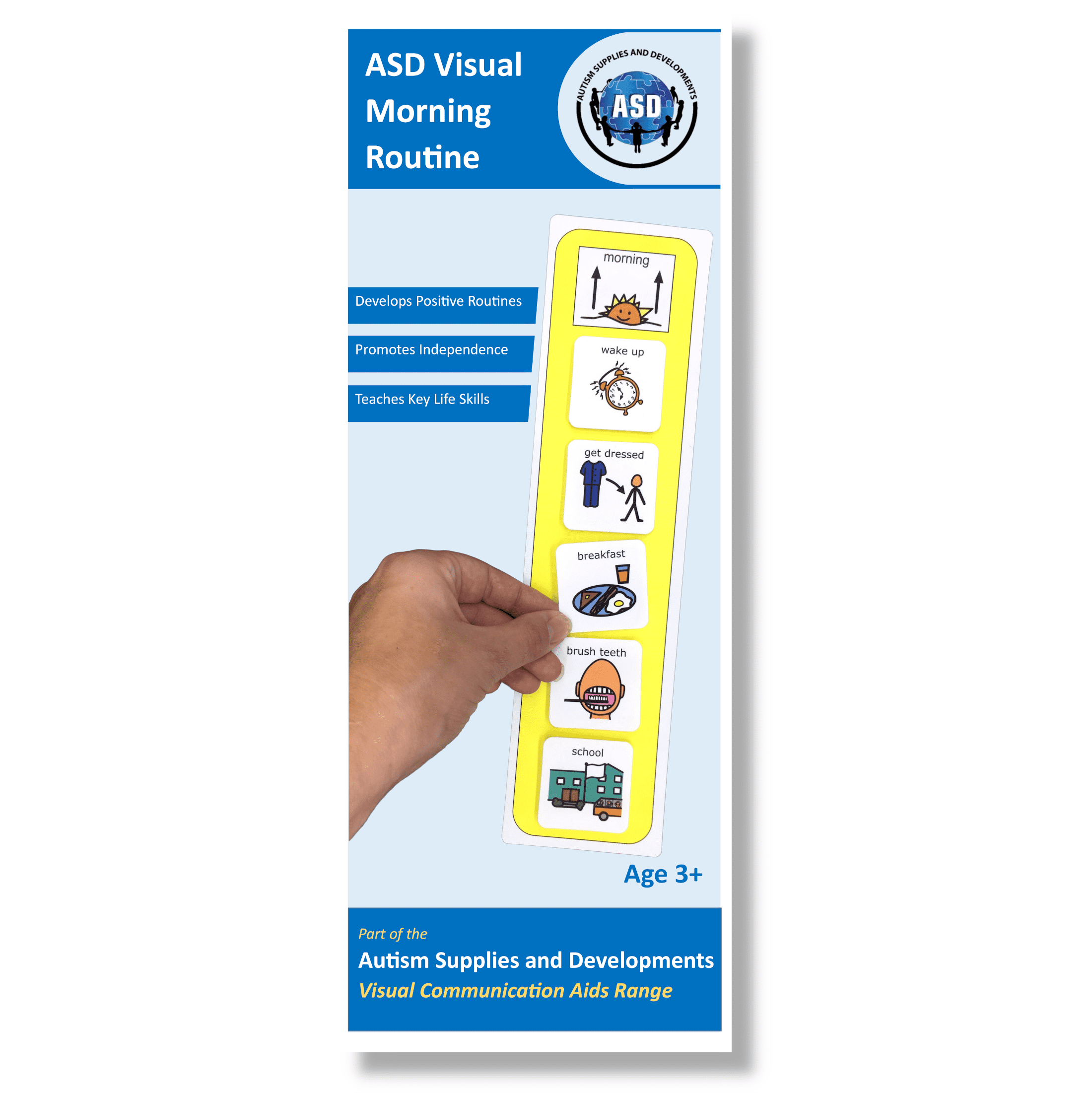 Morning Routine Chart – Visual Cards Morning Timetable Checklist Board ...