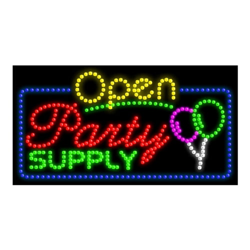 Party Supply-LED Dots Sign Made in USA - Walmart.com