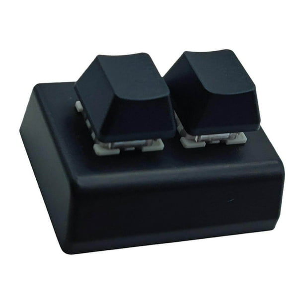 2-Key Mechanical Gaming Keypad Hot Keyboard Hot Swap mechanical Swap Programming Black Red ...