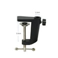 Desk Table Mount Clamp 2.1" Hole Dia Adjustable Universal Bracket C ...
