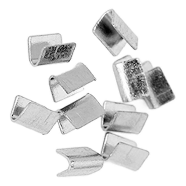 Crimpable Stop Hook,10pcs V Shape Crimpable Crimpable Split Stop Hook ...