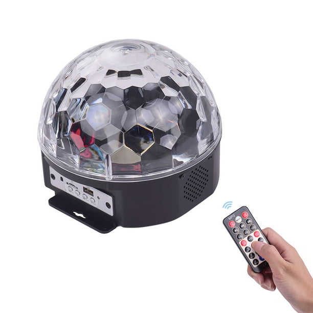 Luz de escenario MP3 BT LED Magic Ball Light 9 colores | Walmart en línea