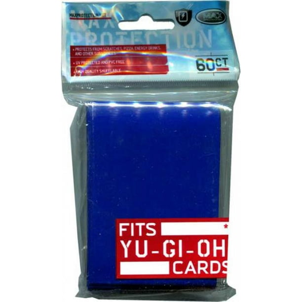 Card Supplies Flat Blue Card Sleeves [60 ct] - Walmart.com