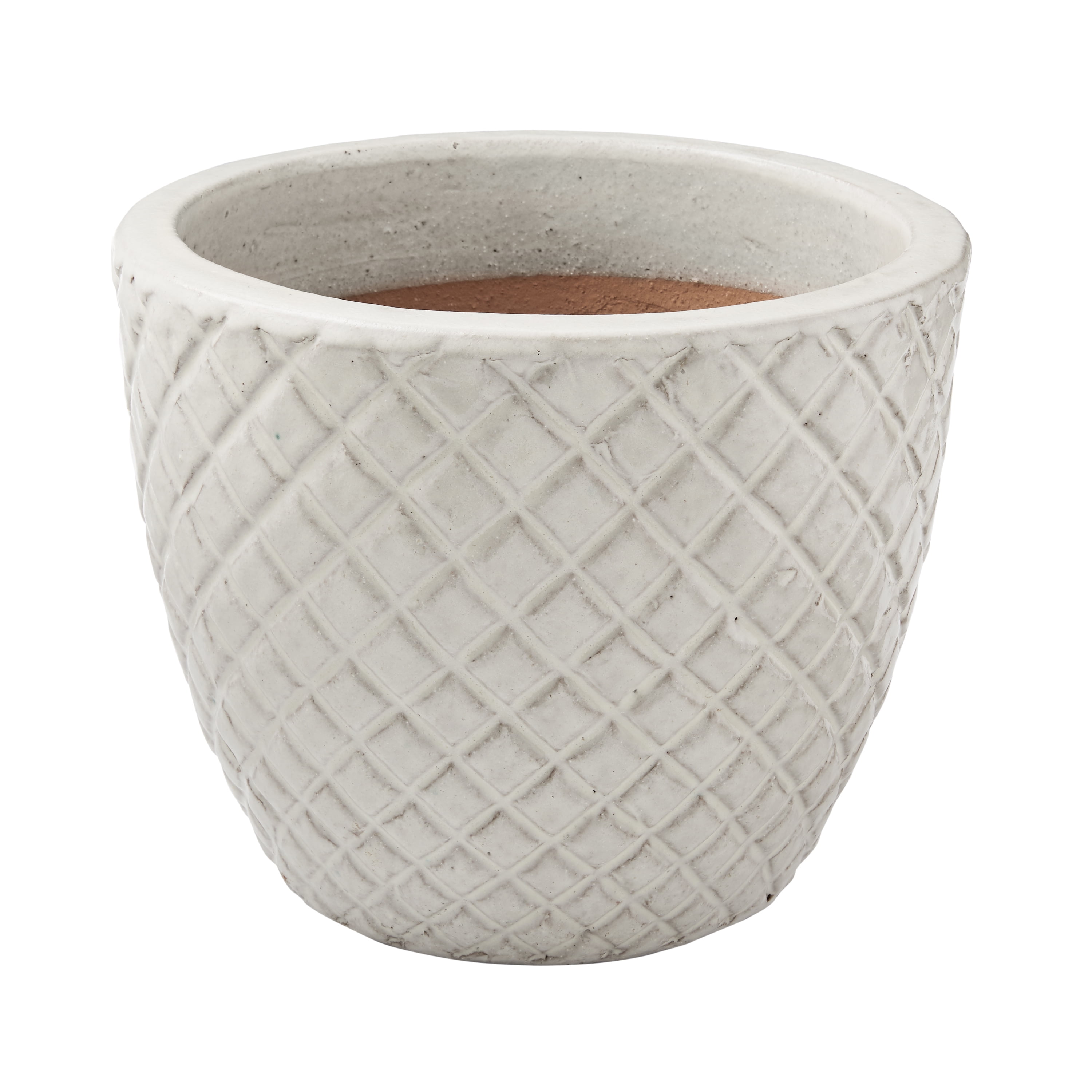 Better Homes&gardens White Pot - Walmart.com