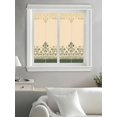 Abstract Floral Stem Window Privacy Film Vintage Traditional Green ...