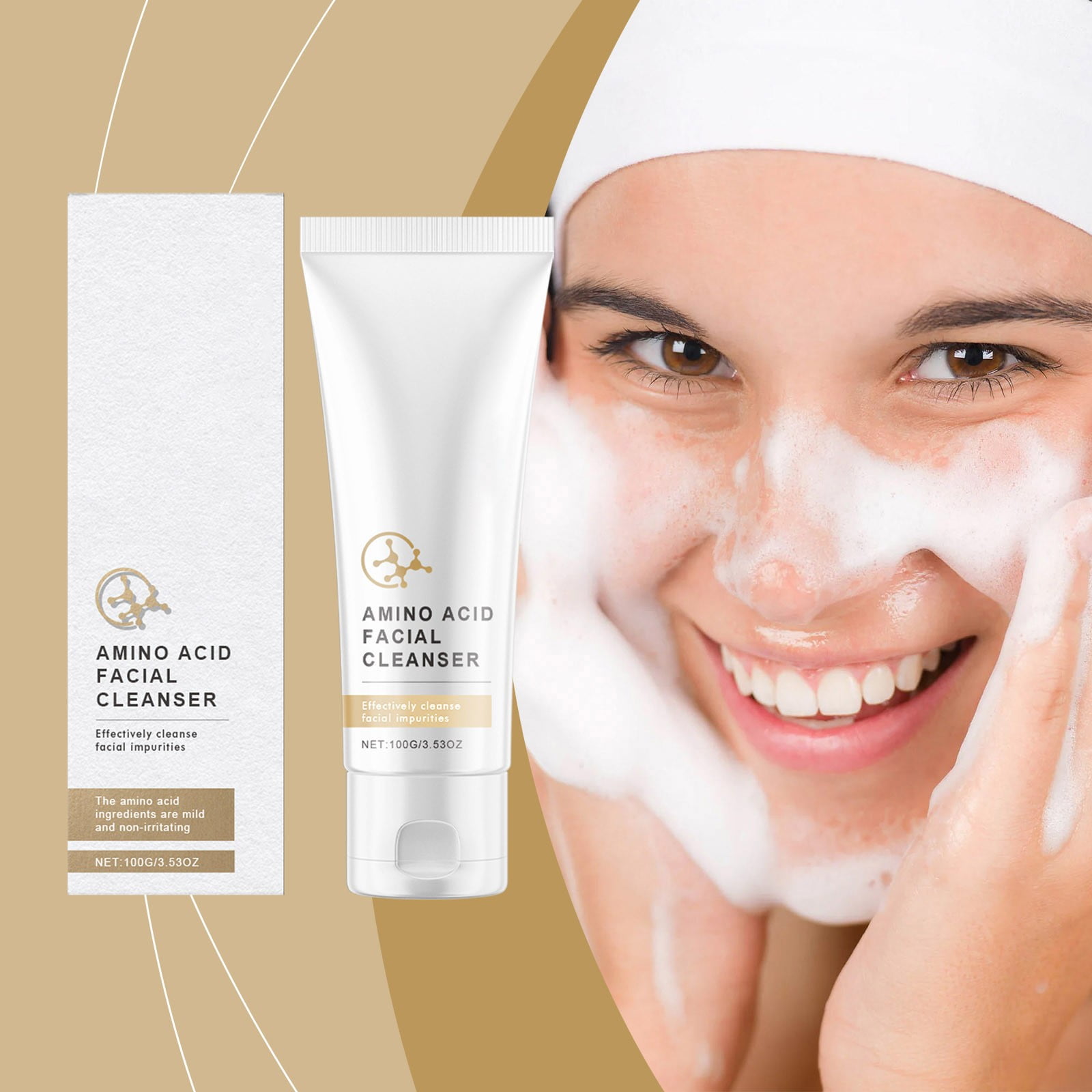 Limpiador Facial amino XWSHYW, Piel Limpia y Suave, 100G | Walmart en línea