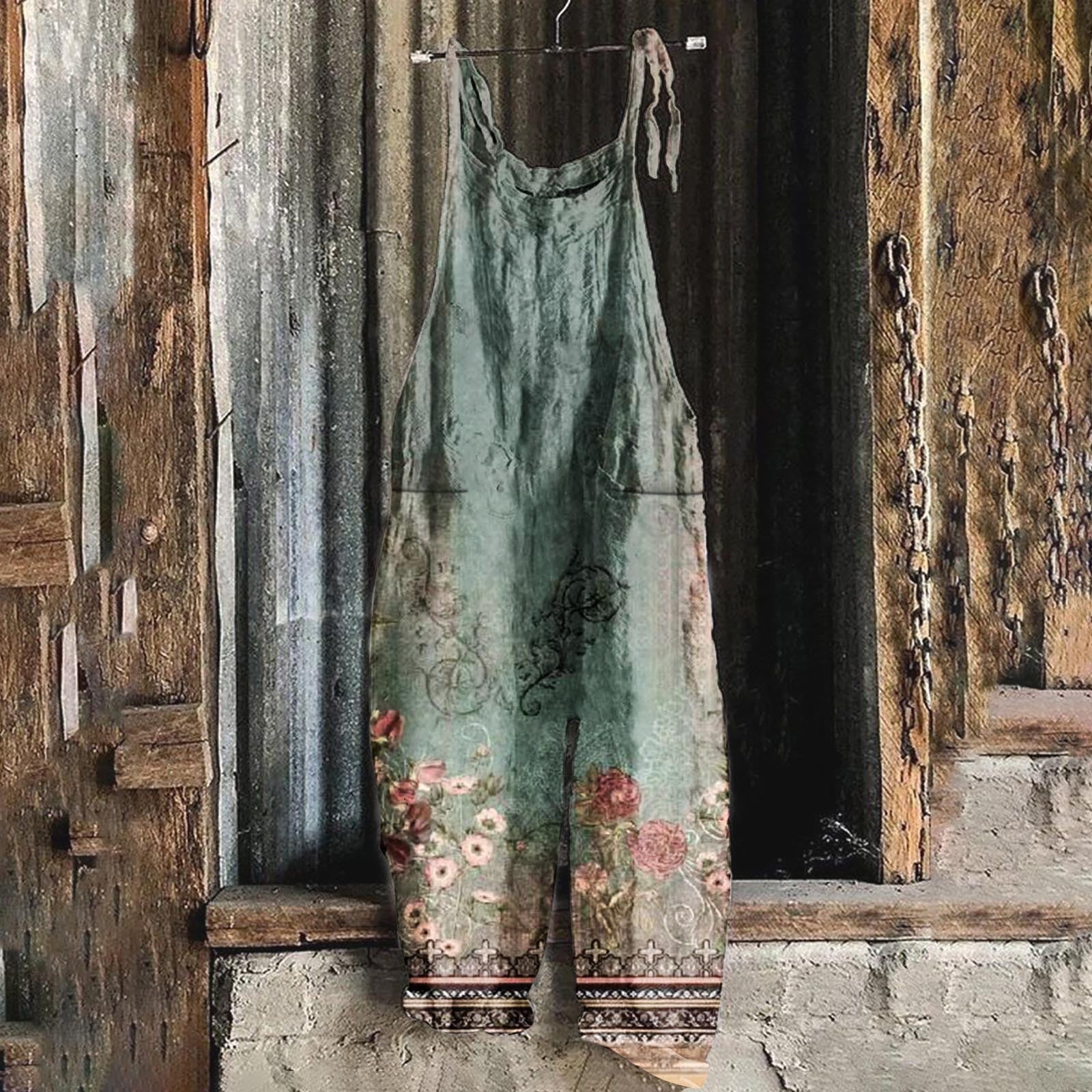 Click here for Lovzfmll Womens Jumpsuit  Printed Summer Sleeveles... prices