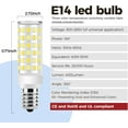 E14 YANTON European Bulbs 50 Watt Equivalent -500Lm -Three-Color ...