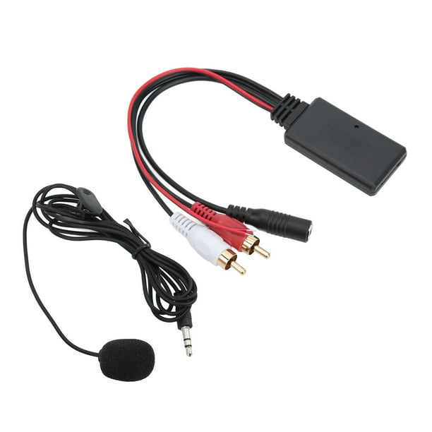 Adaptador Bluetooth AUX IN, BOROCO Car Bluetooth AUX IN Adaptador Cable ...