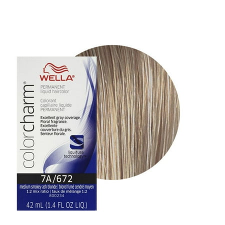 Wella Color Charm #7A/672 Medium Smokey Ash Blonde (1.4oz) | Walmart Canada