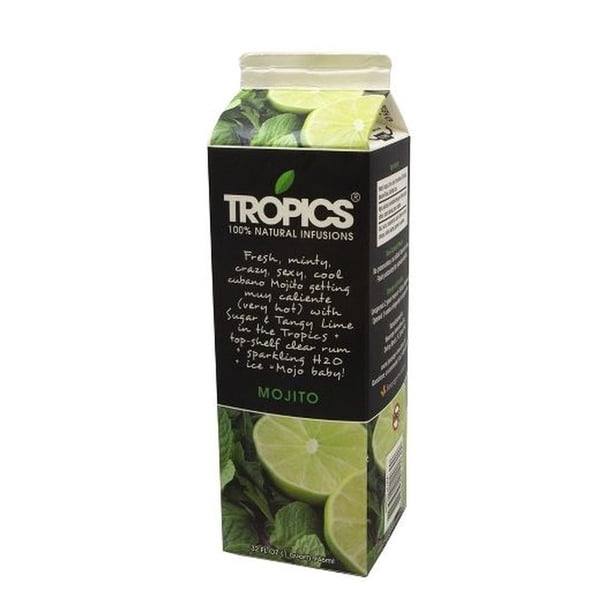 Tropics Mojito Drink Mix, 32 Ounce -- 12 per case. - Walmart.com