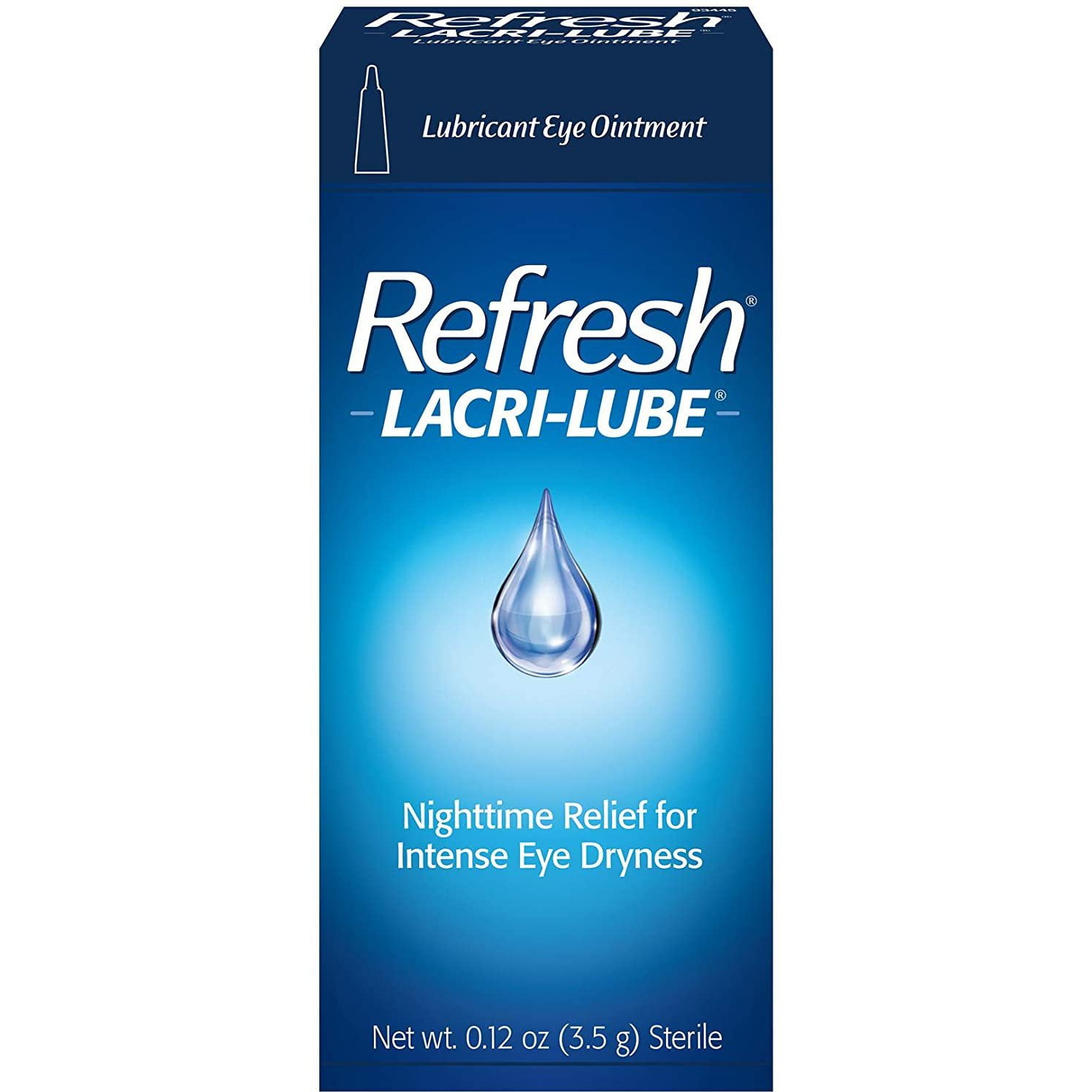 Refresh Lacri-Lubricant Eye Ointment, Eye Dryness Nighttime Relief, 0. ...