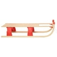vidaXL Folding Sledge Wood 43.3" - Walmart.com