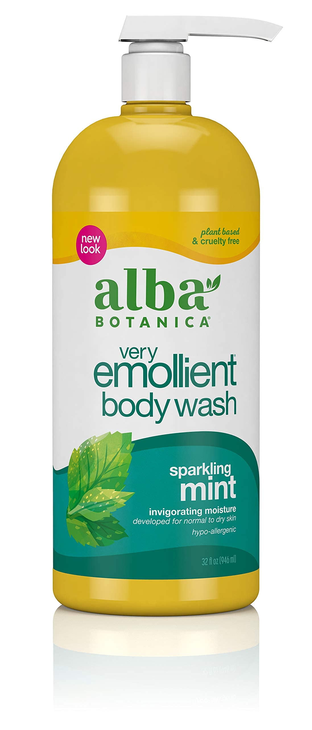 Gel de baño y ducha Alba Botanica Menta Espumosa 946 ml | Bodega Aurrera en línea