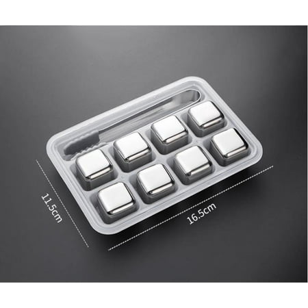 304 Stainless Steel Quick Freeze, Beverage Ice Cubes, Reusable Ice ...