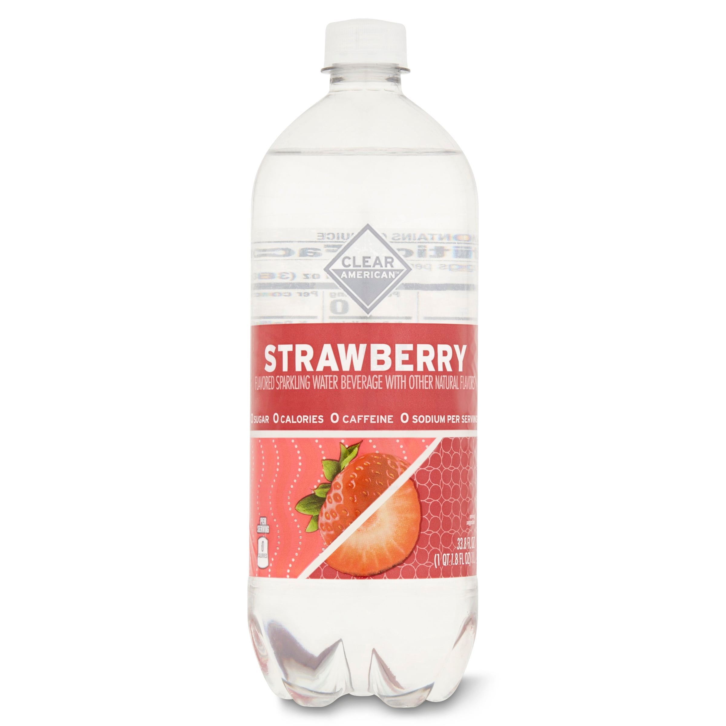 Clear American Sparkling Water Strawberry 33 8 Fl Oz Walmart Clear American Sparkling Water Strawberry 33 8 Fl Oz Walmart