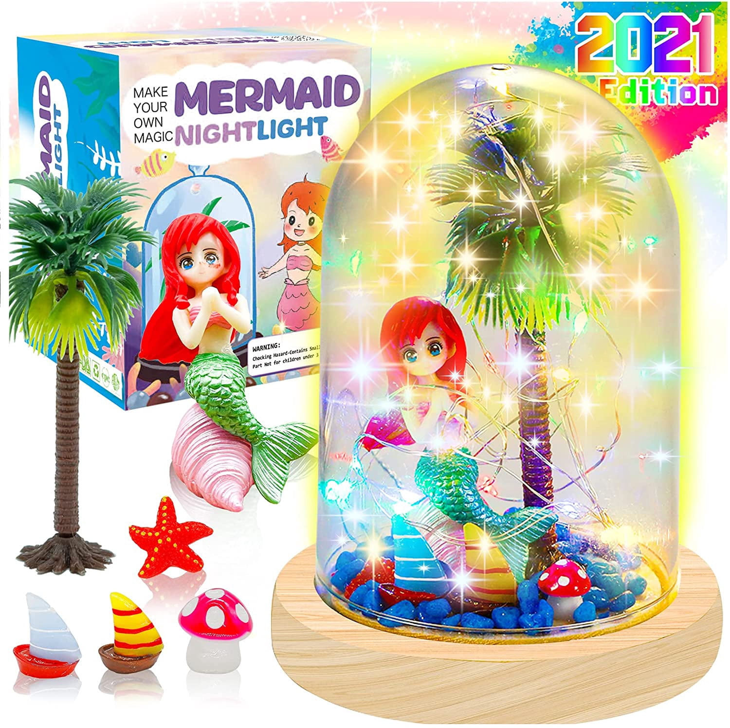 Learning & School Mermaid Toddler Gift Mermaid Sensory Toy Sensory Mini ...