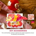 UNOMOR Chinese New Year Paper Dragon Craft Kit Assorted Color 4Sets 10 ...