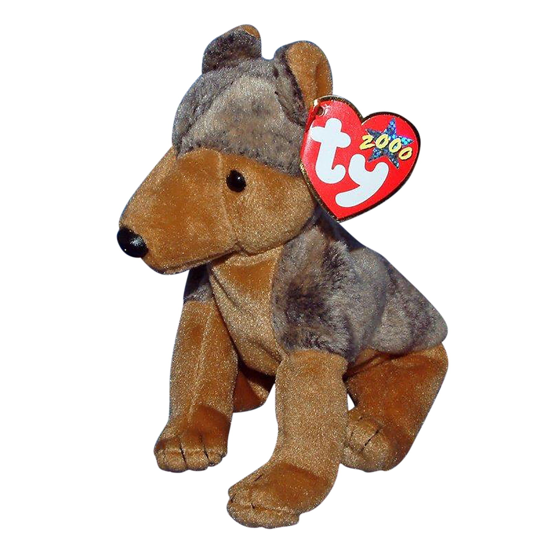 Ty Beanie Baby: Sarge the German Shepherd | Stuffed Animal | MWMT ...
