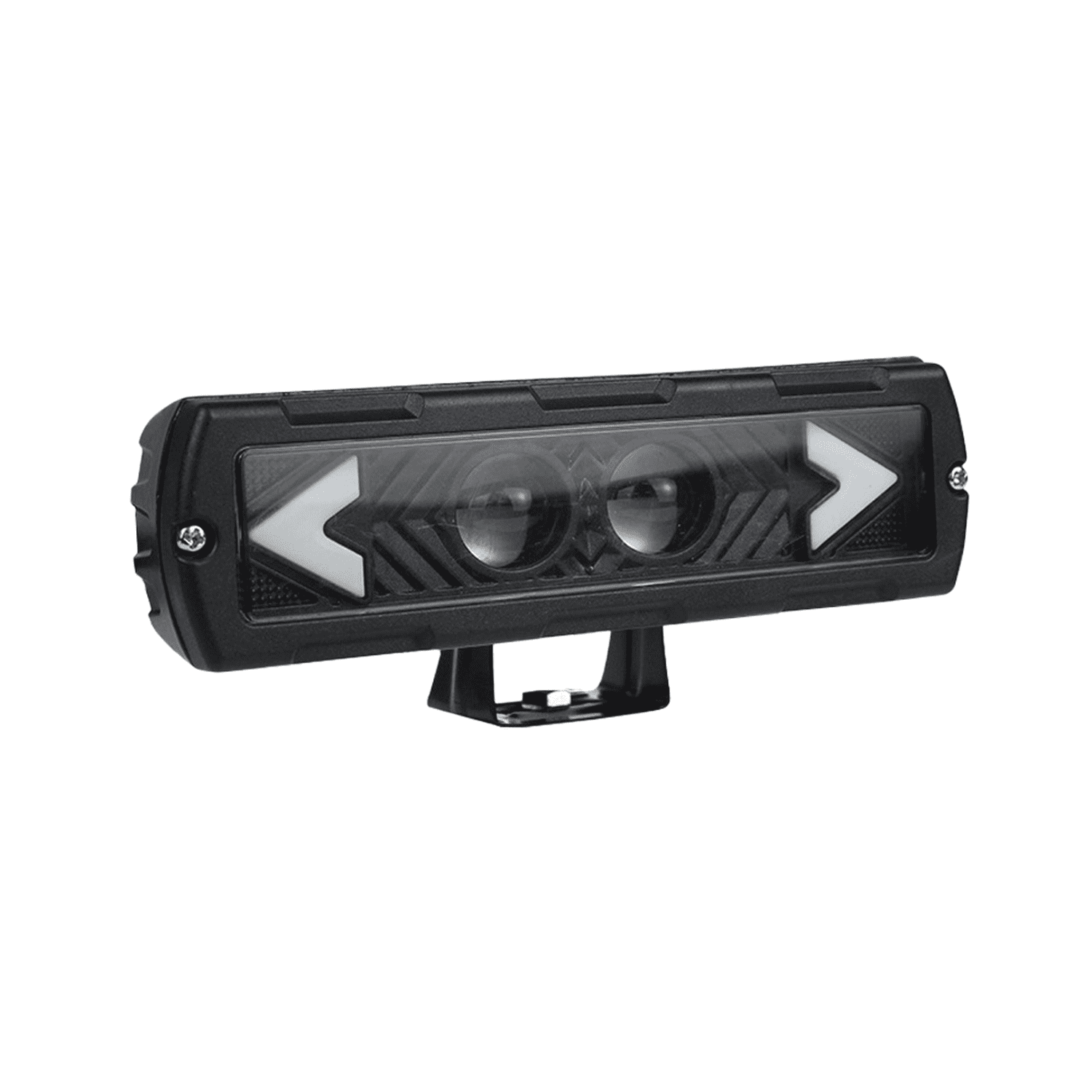 Barra LED para auto Rasen doble lupa luz blanca amarilla flechas ...