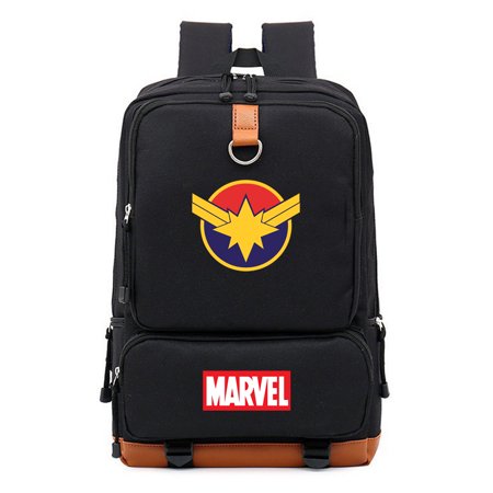 Captain Marvel Superhero School Bags Nylon Large Capacity Student ...