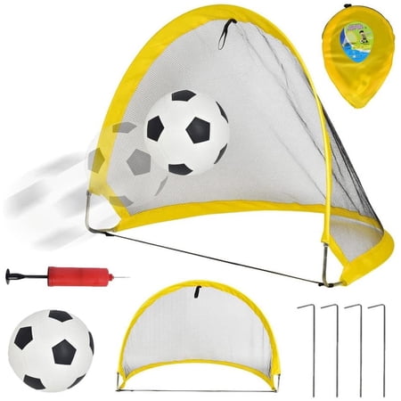 Foldable Soccer Goal, Football Toy Goal Portable Soccer Cage Soccer ...