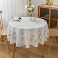 60 Inch Round Tablecloth Spring Floral Tablecloth - 60" Flower ...