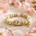 Spring Blessings Hummingbird Bracelet, Love Peace Beaded Jewelry ...