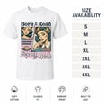 Born to Read Forced to Work Graphic T-Shirt, Book Lover Unisex Tee ...